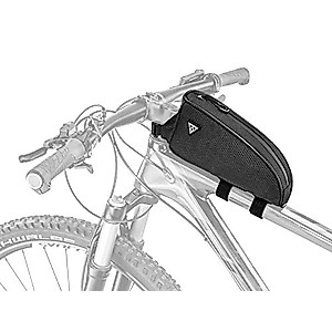 Topeak (TBP-TL1B) Toploader Top Tube / Head Tube 0.75 Liter Black Mount Bike Packing Bag