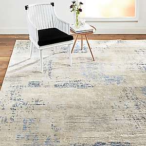 Home Dynamix Melrose Lorenzo Area Rug, 4x5, Gray/Blue