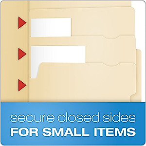 Pendaflex Divide It Up File Folders, Letter Size, Manila, 24/Pack (10770)