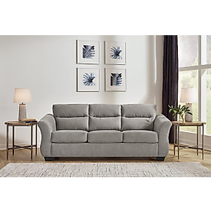 Signature Design by Ashley Miravel Casual Sofa for Living Room, Light Gray
