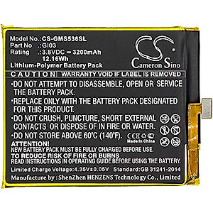 CWXY Replacement for Battery Gigaset GI03 GS53-6, ME Pure