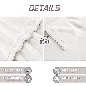 Music Note Piano Throw Blanket Soft Cozy Flannel Blankets Lightweight Quilt for Bed Couch Sofa Room Decoration Gift for Kid Teens Adults 80 x 60 in L for Adults