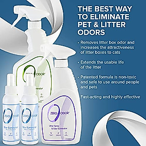 Zero Odor ZOP 1062 Lover's Kit Cats Odor Remover