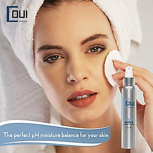 Ocean Facial Toner Face Astringent - Rose Water, Witch Hazel, Alcohol Free - Tighten Pores for Face, Neck, Décolleté