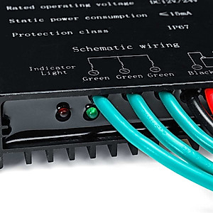 Lifyn2 Wind Turbine Generator kit 6000W-8000W DC 12V/24V Wind Turbines Generator Charge Controller Waterproof Battery Charge Controller Regulator Wind Turbine