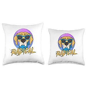 Rock Dolphin - Love My Dogs Gift Tops Dog Loving Pet Owner Gift Throw Pillow, 18x18, Multicolor