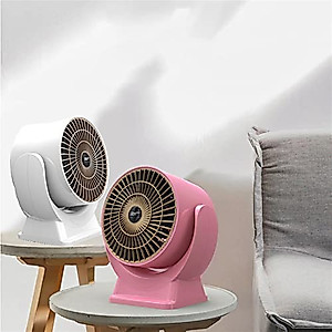 Outdoor Garden Heater Small Space Silent Heater Fan Ceramic Electric Heater Fast Heating Desk Heater with Overheat Tip-Over Protection Safe for Floor Office Home Patio Heater (Colo