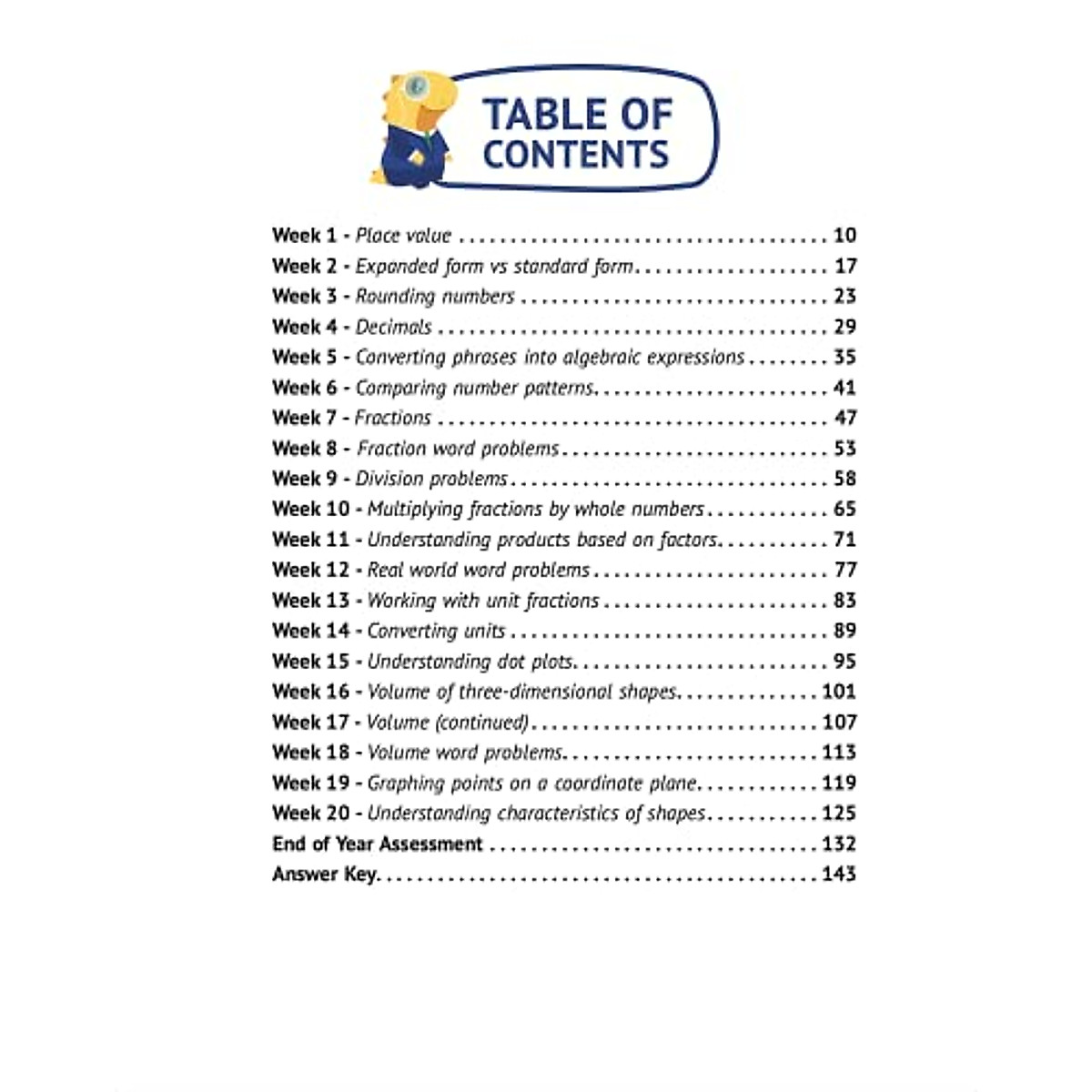 5th Grade Common Core Math: Daily Practice Workbook - Part I: Multiple Choice | 1000+ Practice Questions and Video Explanations | Argo Brothers (Next Generation Learning Standards Aligned (NGSS))