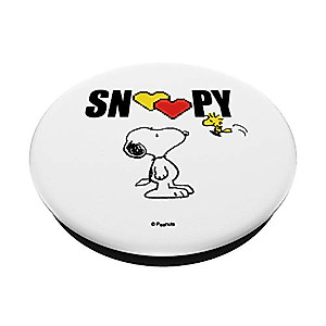 Peanuts Valentine Snoopy Love PopSockets PopGrip: Swappable Grip for Phones & Tablets