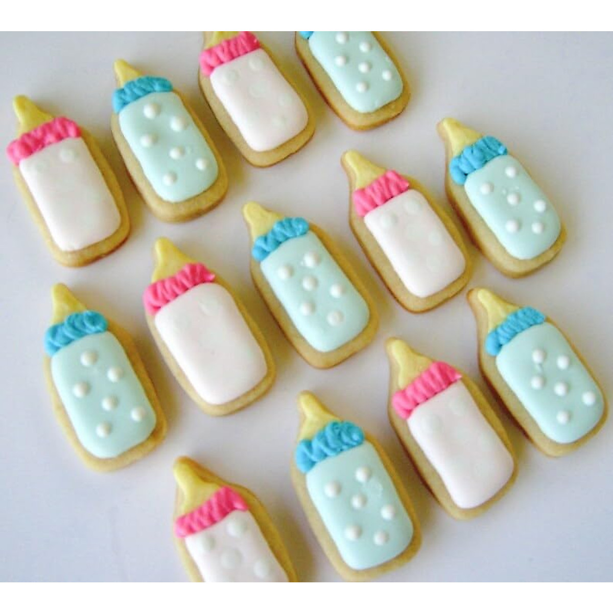 Mini Baby Bottle Cookie Cutter 1.75'' Metal | Baby Shower | Birthday Party - ABANGDA STORE