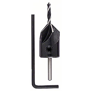Bosch 2609255216 Wood Drill Bit with 90 Degree Countersink/Diameter 3mm
