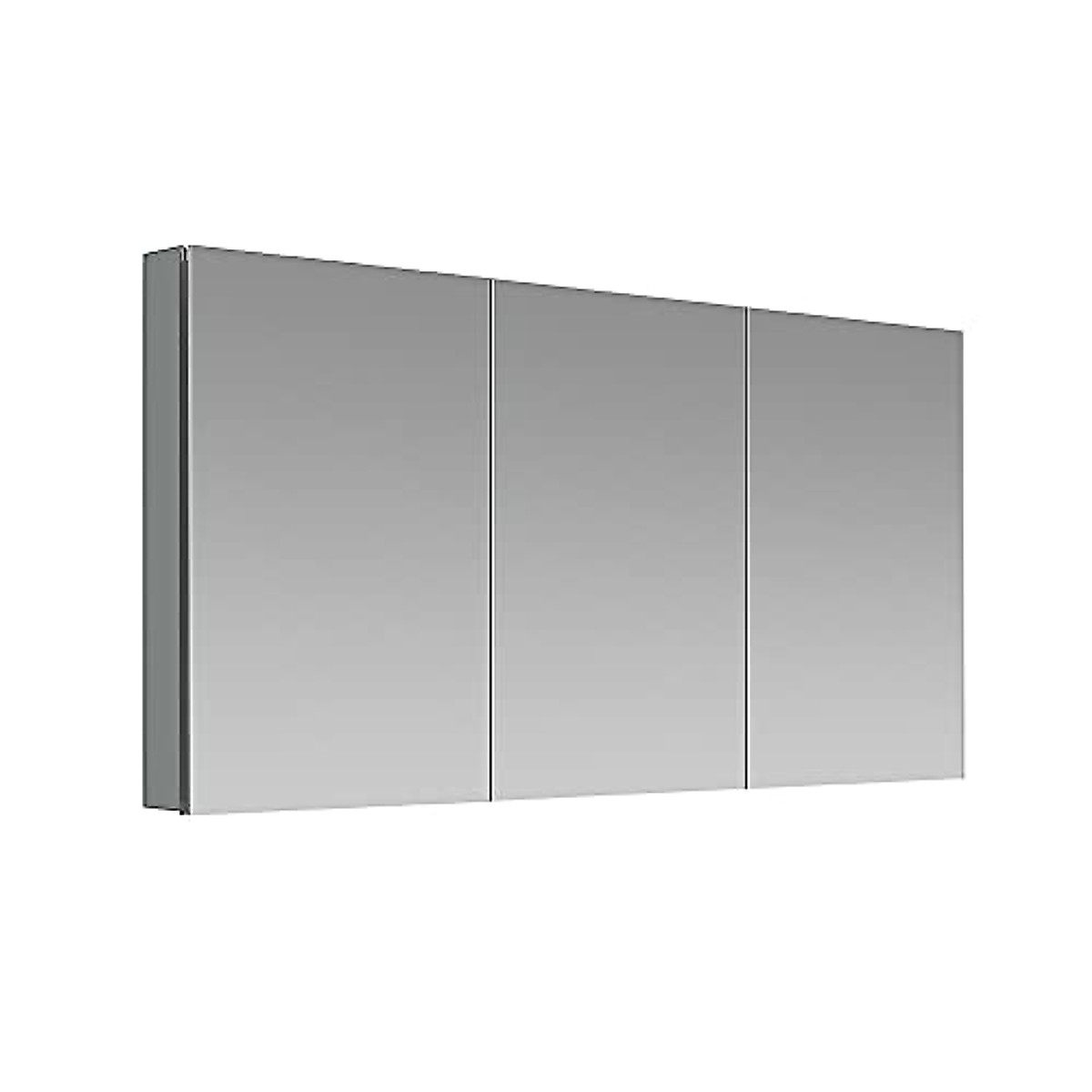AQUADOM Royale, 60in x 36in x 5in Bathroom Medicine Cabinet Integrated 3X Magnifying Mirror