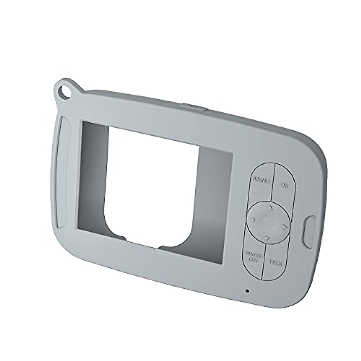 VOMENC Silicone Case for Infant Optics DXR-8 Video Baby Monitor 3.5" Display Only (Not Compatible with DXR-8 PRO) (Grey)