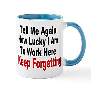 CafePress I LOVE MY JOB Mug Ceramic Coffee Mug, Tea Cup 11 oz