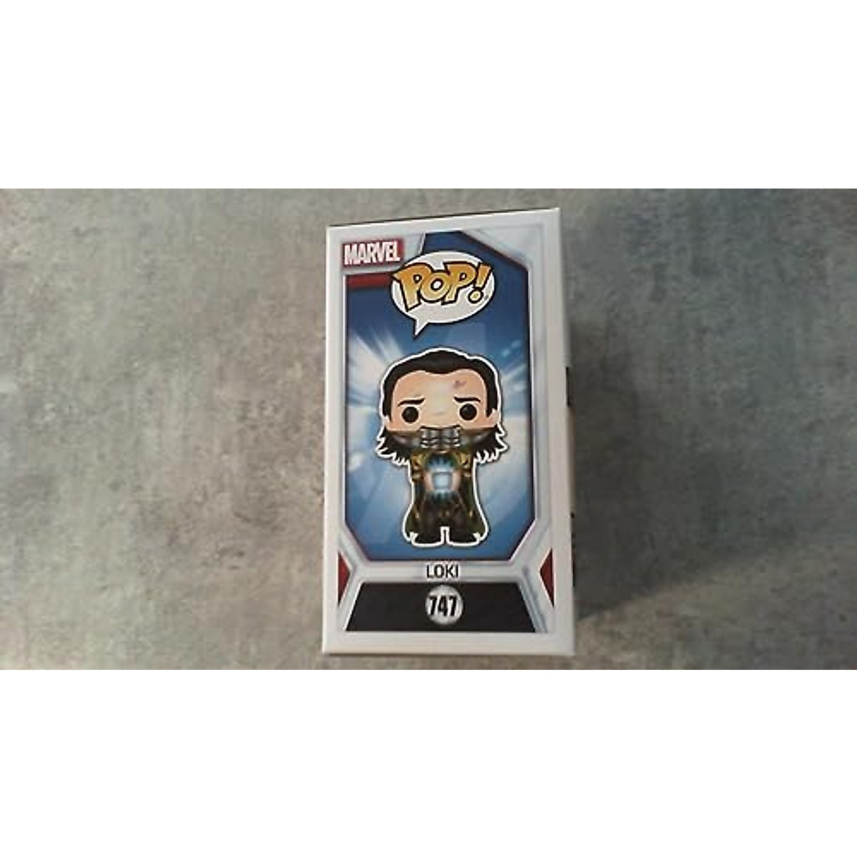 Funko Pop! Marvel: Avengers Endgame - Loki with Glow-in-The-Dark Tesseract