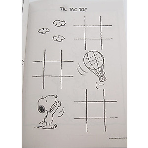 Peanuts Snoopy Coloring & Charlie Brown Activity Book - 80 Pages