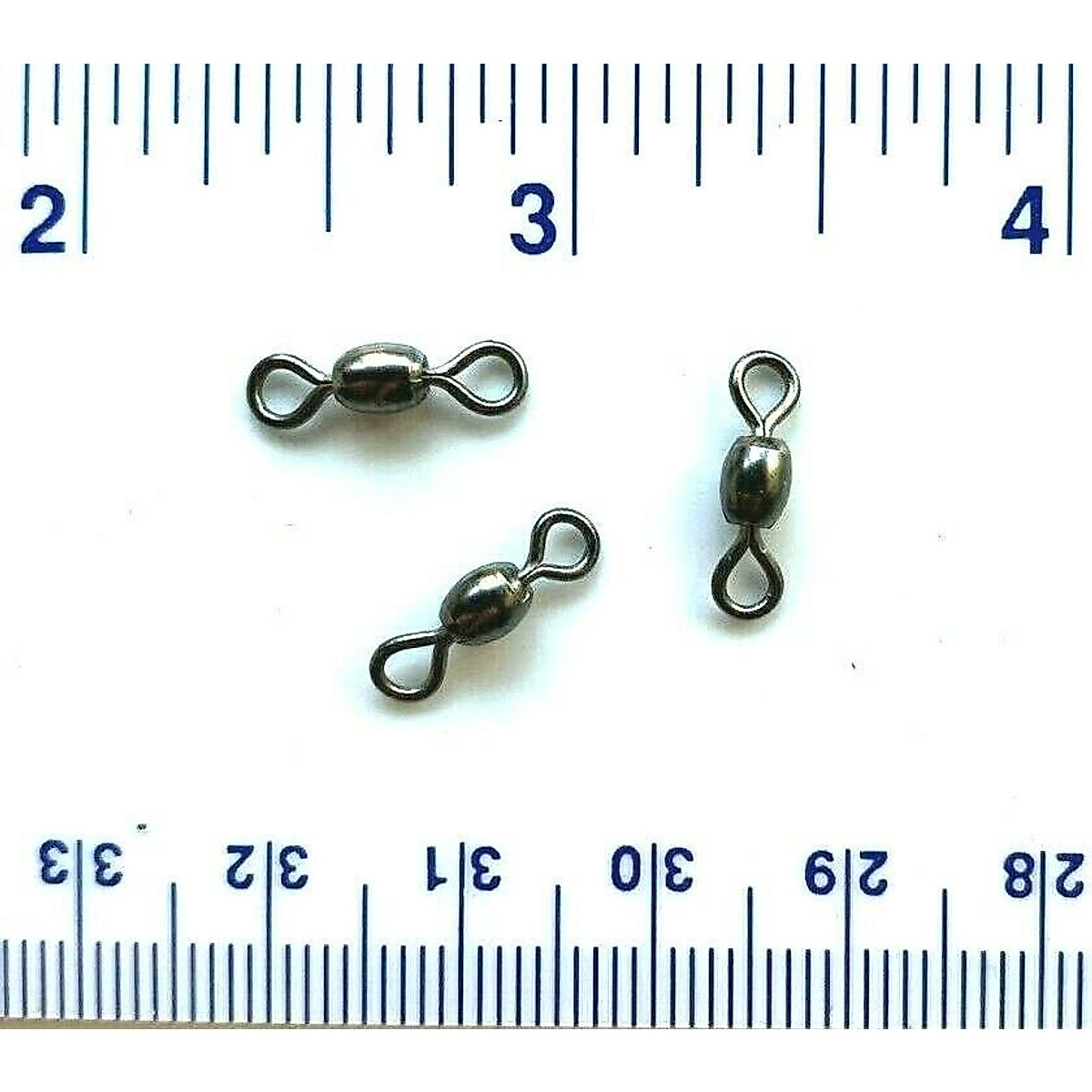 1000 Gerry's Tackle Black Crane Fishing Swivels Size 5 (74 lbs. Test) - Bulk swivels