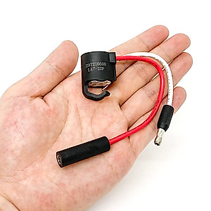 297216600 Refrigerator Defrost Thermostat Replacement Part Compatible with Frigidaire Electrolux Refrigerator/Kenmore Freezer Thermostat, Replaces AP4374171 PS2350702 1483781 216731000 216872200