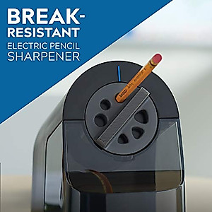 X-ACTO Pencil Sharpener, SchoolPro Electric Pencil Sharpener, Heavy Duty Electric Pencil Sharpener for School, Classroom and Teacher Supplies, Perfect Addition to Homeschooling Supplies, Black