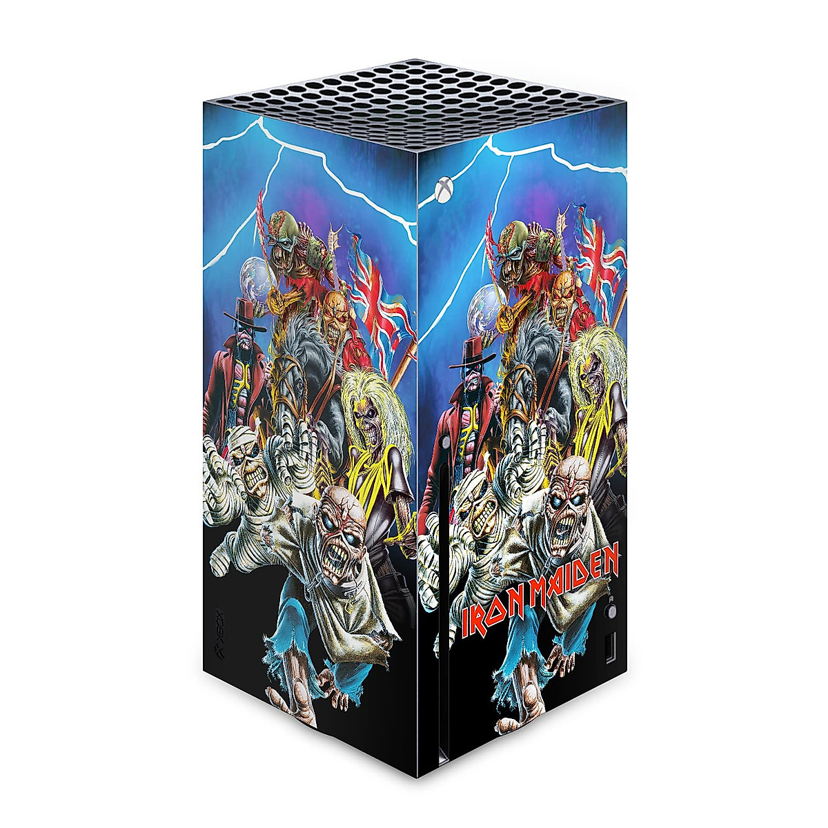 Head Case Designs Officially Licensed Iron Maiden Best of Beast Graphic Art Vinyl Sticker Gaming Skin Decal Cover Compatible with Xbox Series X Console