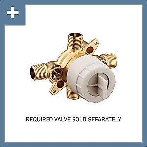 Moen UT3292BG Align M-CORE 3-Series 1-Handle Shower Trim Kit, Valve Required, Brushed Gold