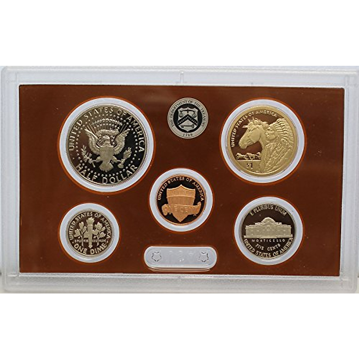 2012 United States 14-coin Proof Set - OGP box & COA