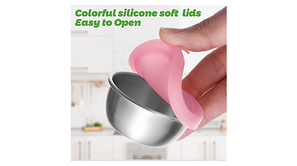 Reusable Salad Dressing Containers for On-the-Go