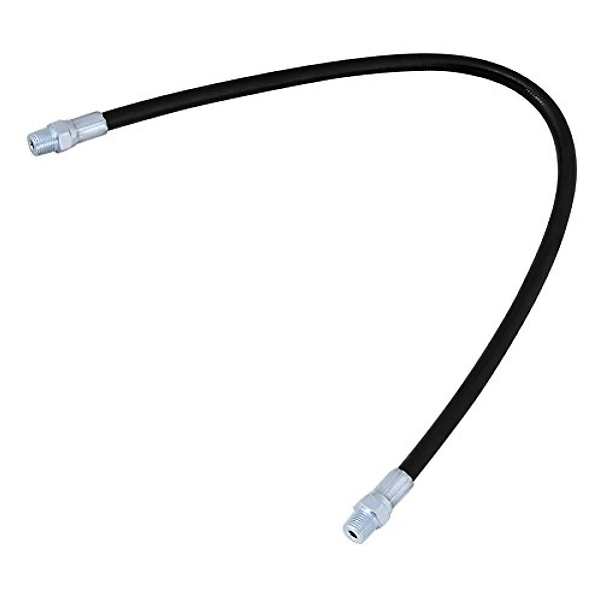 Performance Tool W54211 18-Inch Flex Grease Gun Hose Extension With Coupler, 4,500 Working PSI (1/8 NPT)