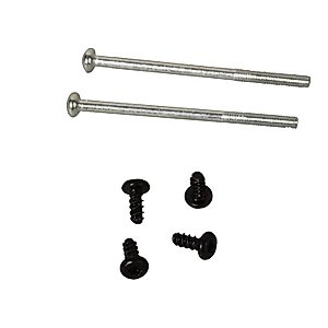 Timorn 6pcs Housing Shell & Power Supply Screws Set with Torx screws for PS4 Console (1 Set)