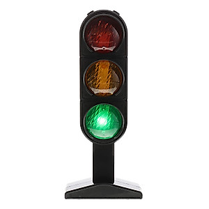 TOYANDONA Traffic Light Signs Toy Multicoloured Simulation Road Light Safety Traffic Maker Crosswalk Signal Model Toy for Kids Birthday Education Gifts