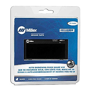 Welding Lens, 2 x 4 in, 10, Auto-Darkening