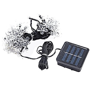 String Light, 2Pcs String Light 5M/16.4Ft 50 Led Sakura 8 Lighting Modes Lamp String Lighting Chain Decoration Bulb for Home Party Garden-