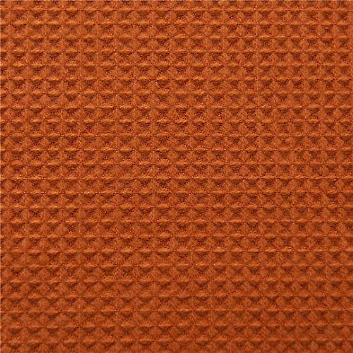 Waffle Weave Thermal Blanket with Tassel Super Soft-Perfect for Layering Any Bed for All-Season.(Orange,50"*60")