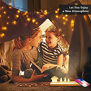 BLUEGUAN LED Night Light Nightstand Lamp with Touch Control, Eye-Caring Desk Lamp, Dimming for Reading, Bedroom, Living Room, Office Use