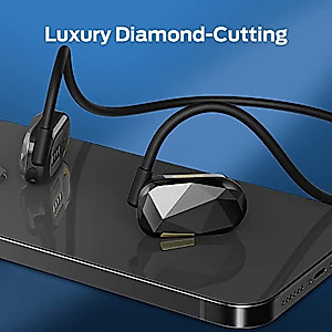 Monster Aria Free Open Ear Headphones, Air Conduction Headphone Wireless Bluetooth, Lightweight Earphones with ENC Clear Talk, 8H Playtime, Sport Earphone for Running, Cycling, Driving, Hiking