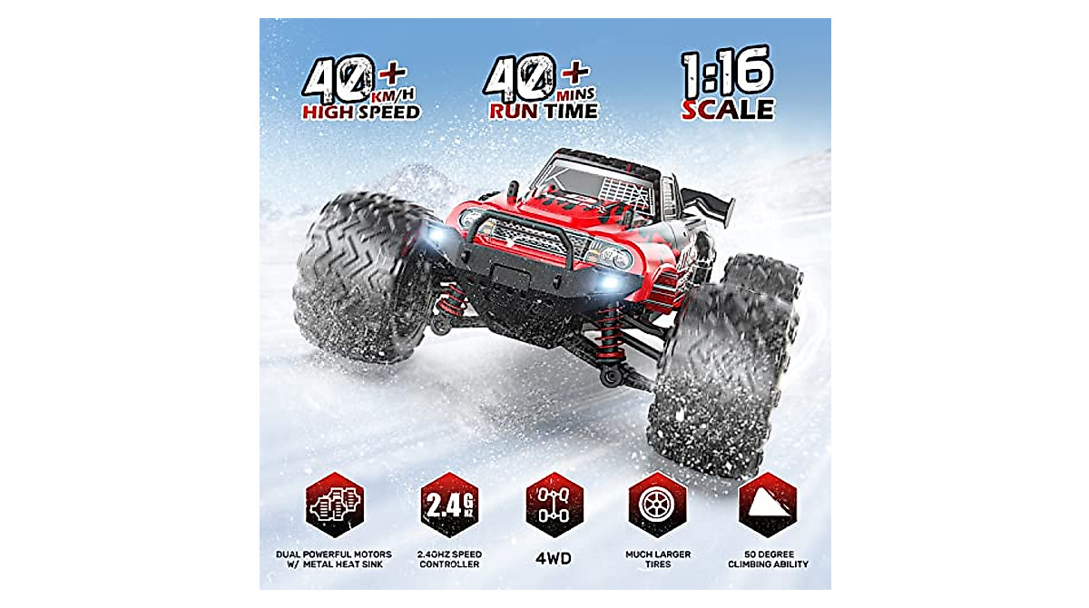 DEERC 9500E RC Car - High-Speed 4x4 Off-Road Fun
