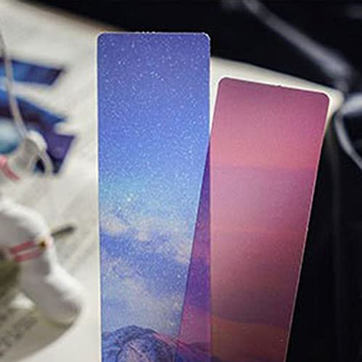 Houchu Translucent Bookmark Kids Gift Stationery Sun Moon Star Series School Supplies Note Marker Page Label Reading Assistant Reading Bookmark(E)