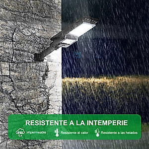 Engrepo Solar Lights Outdoor, 1000LM 156 LEDs Solar Powered Motion Sensor Light, Security Waterproof Solar Flood Light for Yard, Fence, Garden, Patio, Front Door, Shed, Deck, Path. 2 Pack