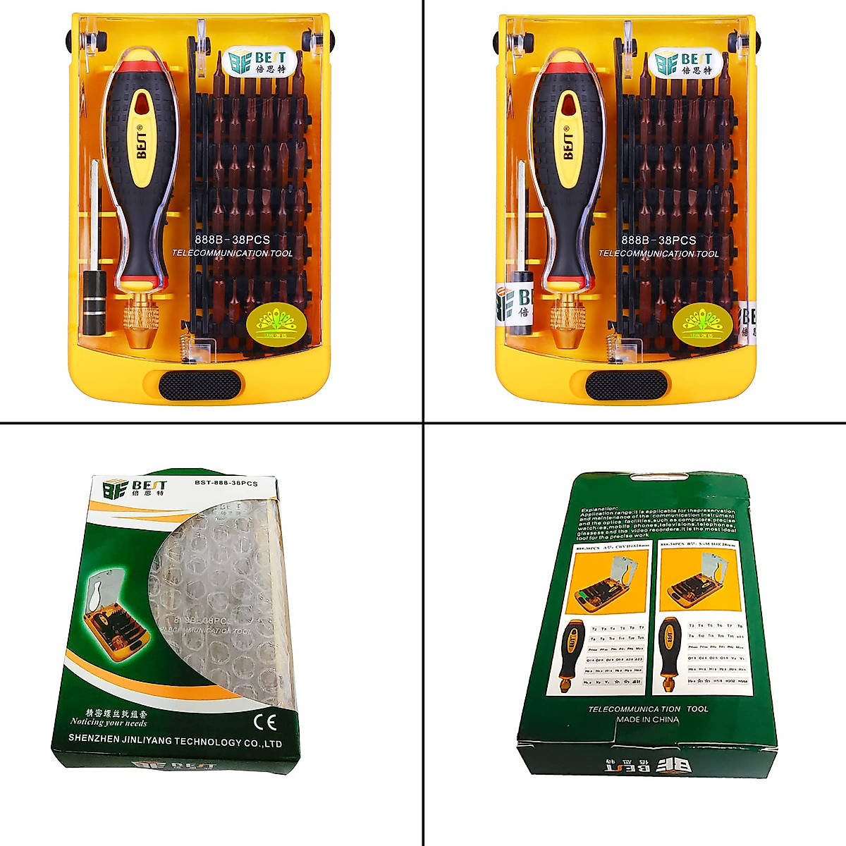 BST-888B Strong Magnetic Precision Screwdriver Set for Computer Laptop Repairing-LEAN ON US