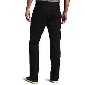 Levi's Men's 559 Relaxed Straight Fit Jean - 38W x 32L - Black - Stretch