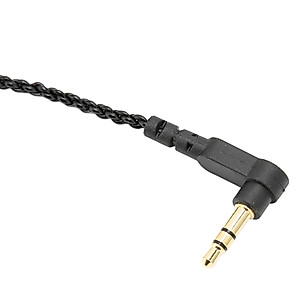 PUSOKEI Headphone Audio Cable A2DC Headphone Jack Hanging On Ear Design 3.5mm Plug for ATH CKS1100 E40 E50 E70 LS200 LS300 LS400 CKR90 CKR100 LS50 LS70