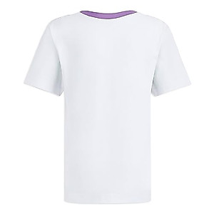 Disney Toy Story Buzz Lightyear Boys’ T-Shirt and Shorts Set for Toddler and Little Kids - White/Black