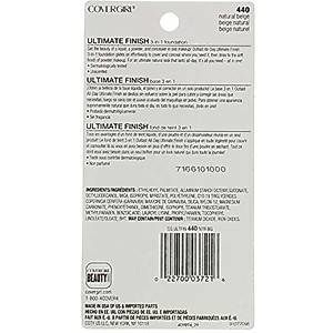 CoverGirl Ultimate Finish Liquid Powder MakeUp, Natural Beige 440 - Pack of 2