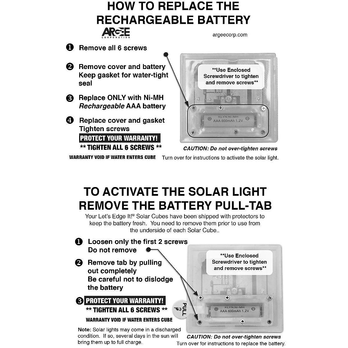 Argee RG872 Brick Replacement, Opaque