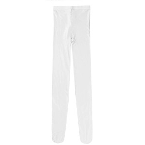 easyforever Women's Sheer Tights Stockings Shiny Stockings Pantyhose Silk Pantyhose Silk Stockings White One Size