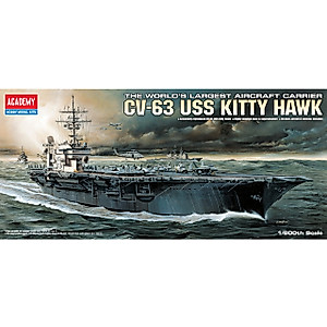 Academy 1/800 Scale U.S.S Kitty Hawk Model Kit