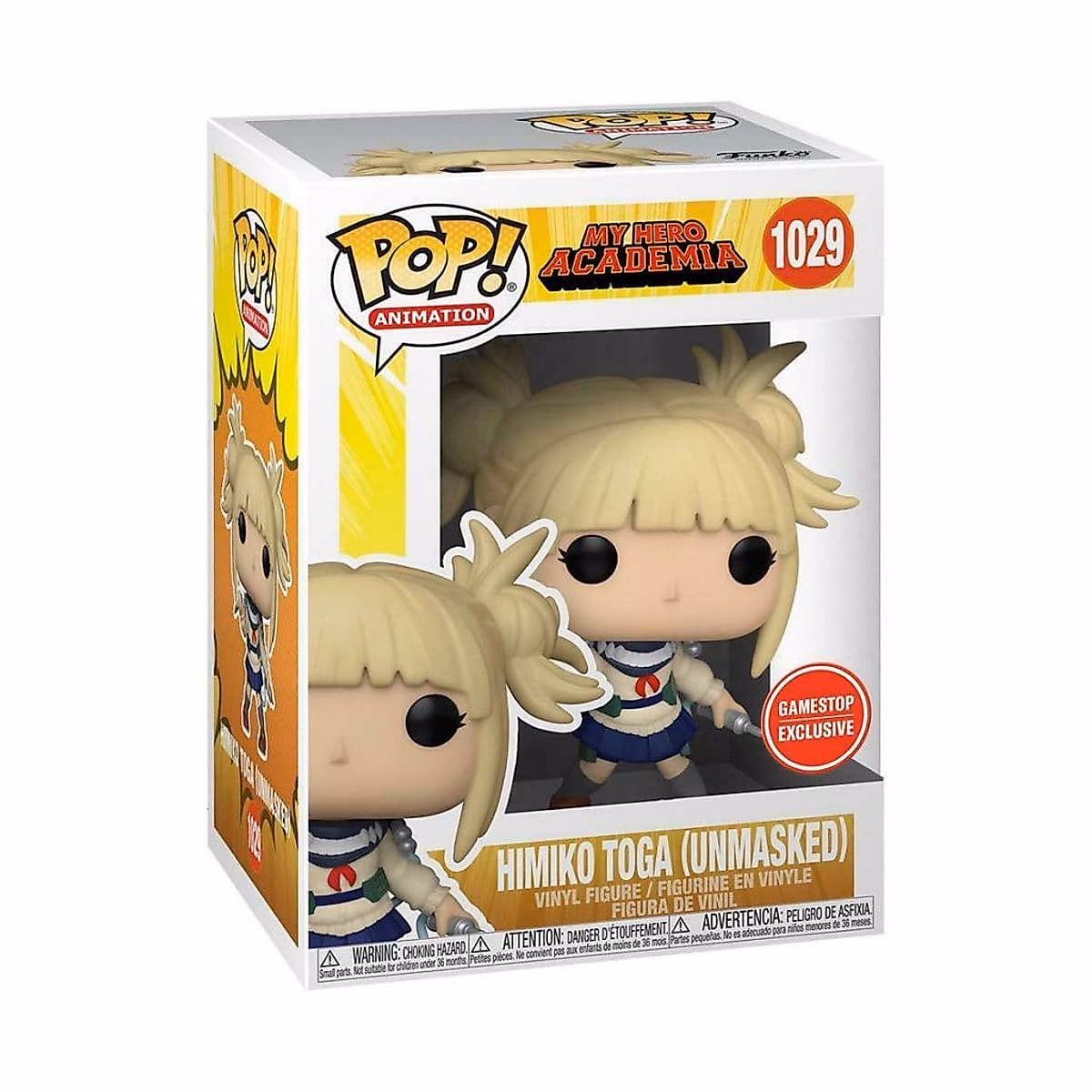 Funko POP and Tee: My Hero Academia Himiko Unmasked Vinyl Figure Exclusive