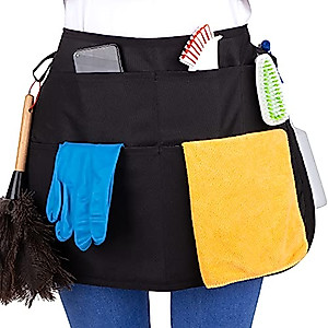 SupplyMaid Waterproof Professional Cleaning Apron. Designed for Pro Cleaners Like a Cleaning Caddy Around Your Waist