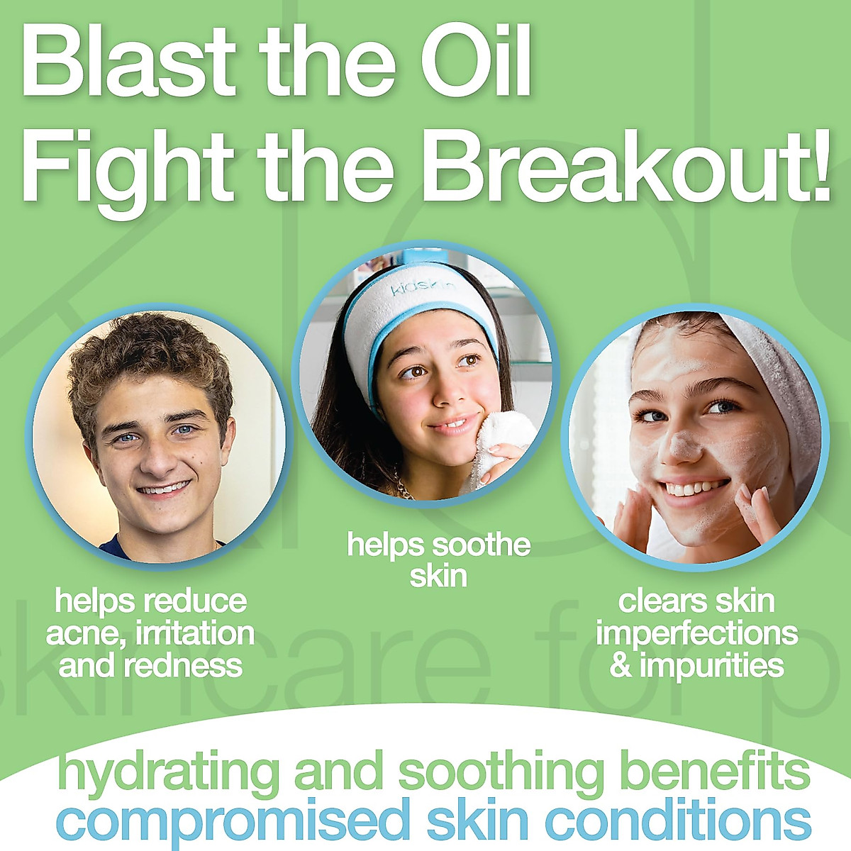 Kidskin - Gentle Skin Moisturizer for Dry Skin and Other Skin Types, Hydrating Face Moisturizer, Vegan Kid and Teen Skin Care, Skincare Products for Face, 2 fl oz.