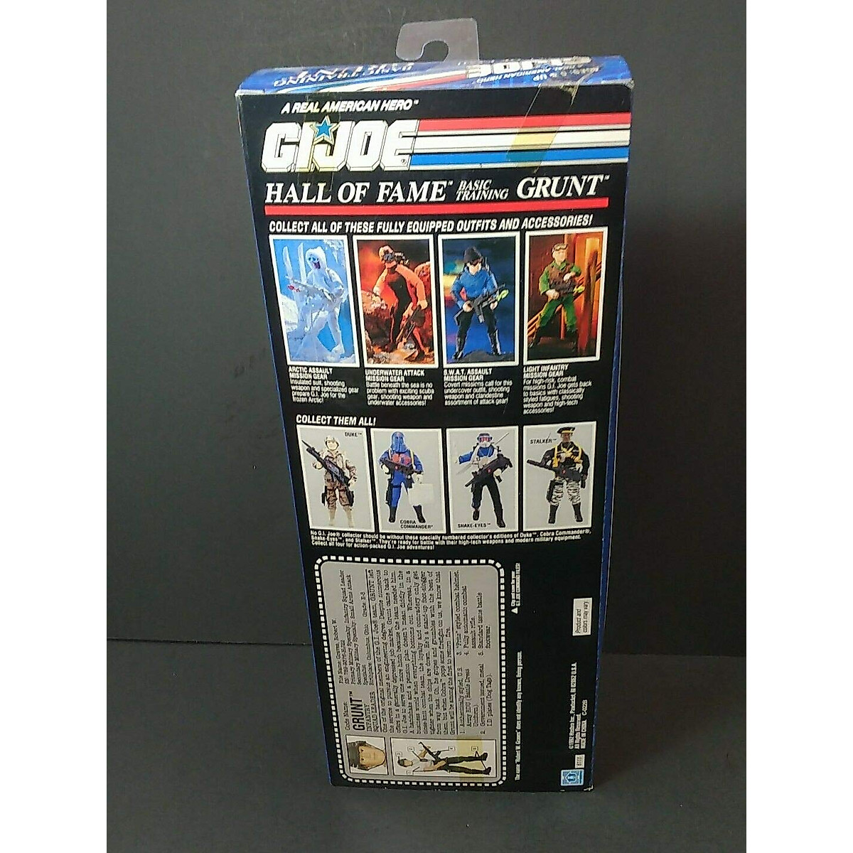 G.I. Joe Basic Training Grunt 12" Action Figure Hall of Fame